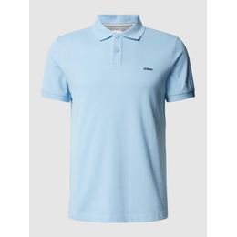 s.Oliver RED LABEL Poloshirt mit Label-Stitching