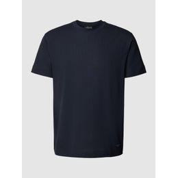 Emporio Armani T-Shirt mit feinem Strukturmuster