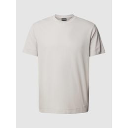 Emporio Armani T-Shirt mit feinem Strukturmuster