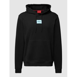 Hugo Hoodie mit Label-Patch Modell 'Daratschi'