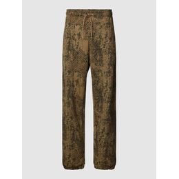 Alpha Industries Sweatpants mit Allover-Muster