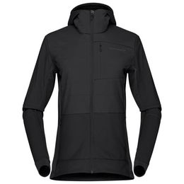 Norröna Norrøna - Women's Falketind Alpha90 Insulated Zip Hood - Kunstfaserjacke Gr S schwarz