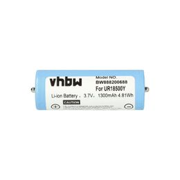 vhbw kompatibel mit Braun Legs & Body 5377 Akku Li-Ion 1300 mAh (3