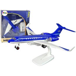 LEAN Toys Spielzeug-Flugzeug Passagierflugzeug G-650 Sound Licht Modellflugzeug Spielzeug Flugzeug