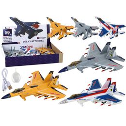 LEAN Toys Spielzeug-Flugzeug Kampfflugzeug Mix Spezialeffekte Spielzeug Flugzeuge Sounds Modelle