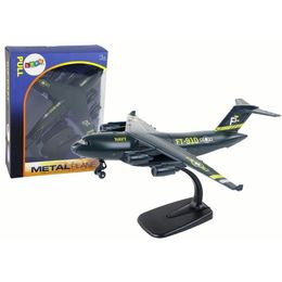 LEAN Toys Spielzeug-Flugzeug Militärflugzeug Flugzeug NAVY FT-910 Modell Spielzeug Maschine Sounds