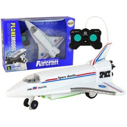 LEAN Toys Spielzeug-Flugzeug Jet Ferngesteuert Spielzeug Lichter Batterie Flugzeug Flugzeugmodell