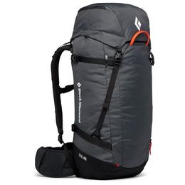 Black Diamond - Stone 45 - Kletterrucksack Gr 43 l - S/M grau