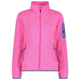 CMP - Women's Jacket Jacquard Knitted - Fleecejacke Gr 34 rosa