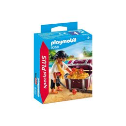 Playmobil® Spielbausteine 9358 Pirat mit Schatzkiste