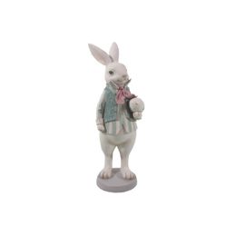 Caldine Dekofigur Figur Kaninchen 25cm Ostern Osterhase Deko