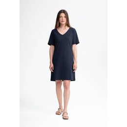 Mela Jerseykleid Damen V-Neck Kleid JANITRA