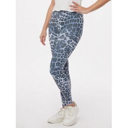 MONACO blue WEEKEND Leggings Stoffhose figurbetont im Animalprint