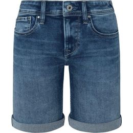 Pepe Jeans Jeansshorts POPPY aus Baumwollmix