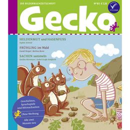 Gecko Kinderzeitschrift Band 83 - Sophie Schmidt, Gundi Herget, Sandra Niermeyer, Mustafa Haikal, Ina Nefzer, Kartoniert (TB)