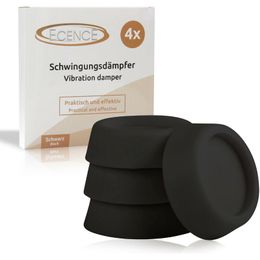 Vibrationsdämpfer Gummi-Füße Schwarz Schwingungs-dämpfer Waschmaschine