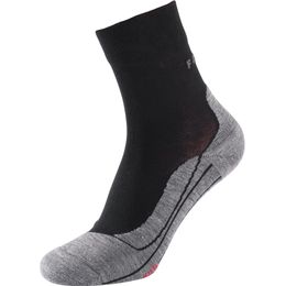 Falke RU4 Endurance Running Socken, mittelstarke Polsterung, für Damen, schwarz, 39-40