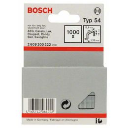 Bosch - Flachdrahtklammer Typ 54, 12,9 x 1,25 x 14 mm