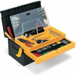 ALUTEC - Werkzeugkoffer Compact 20 Zoll 2 Auszüge Werkzeugkiste Werkzeugbox