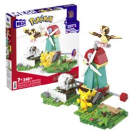 Mattel Mattel HKT21 MEGA Pokémon Windmühlen-Farm Konstruktions-Set