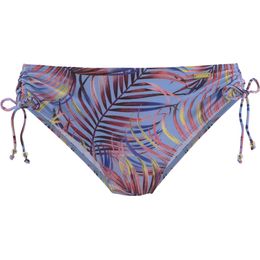 Lascana Breese Bikinihose, Raffung, Schnürung, für Damen, blau, 44