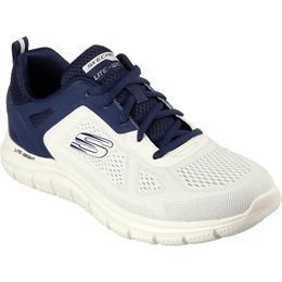 Skechers® Sneaker "Track - Broader", atmungsaktiv, maschinenwaschbar, für Herren, weiß, 44