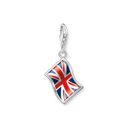 Thomas Sabo Charm-Anhänger LONDON UK-Flagge Silber