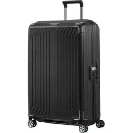 Samsonite Koffer LITE BOX 75, 4 Rollen, Koffer Reisegepäck Koffer groß Reisekoffer TSA-Zahlenschloss, schwarz