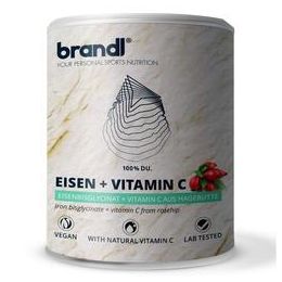 brandl® Eisen-Tabletten (Eisenbisglycinat) mit natürlichem Vitamin C aus Hagebutte | hochdosiert 120 St