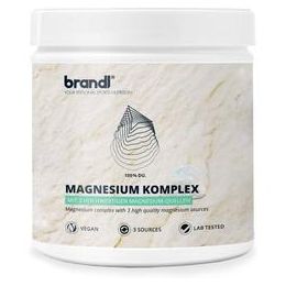 brandl® Magnesium Kapseln hochdosiert | Premium Magnesium Komplex | Unabhängig laborgeprüft 180 St