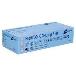 Meditrade GmbH Nitril® 3000 X-Long 100 Nitrilhandschuhe extralang 100 St