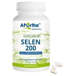 APOrtha® Selen 200 μg aus L-Selenomethionin - vegane Kapseln 120 St