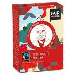 FAIR SQUARED Fairtrade Jubiläum Rasurseife Kaffee 1 x 80 g 80 g