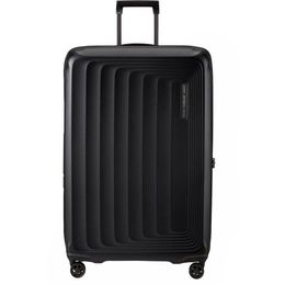 Samsonite Hartschalen-Trolley Nuon, 81 cm, 4 Rollen, Reisekoffer Großer Koffer TSA-Zahlenschloss mit Volumenerweiterung, grau