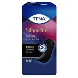 TENA Silhouette Mini Noir Inkontinenz Einlagen 6X18 St