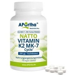 APOrtha® Natto Vitamin K2 MK-7 Cyclo® 200 μg - vegane Tabletten 190 St