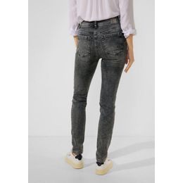 Street One Slim-fit-Jeans 4-Pocket Style, grau