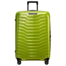 Samsonite Koffer PROXIS 75, 4 Rollen, Trolley Reisegepäck Hartschalenkoffer Reisekoffer TSA-Zahlenschloss, grün