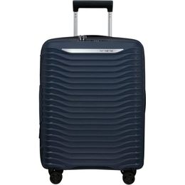 Samsonite Koffer UPSCAPE 55, 4 Rollen, Trolley, Reisegepäck Handgepäck-Koffer TSA-Zahlenschloss USB-Schleuse, blau