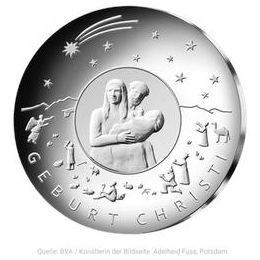 25 Euro Sammlermünze Weihnachten Geburt Christi 2021 (differenzbesteuert)