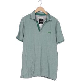 Bugatti Herren Poloshirt, grün, Gr. 52