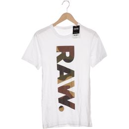 G-Star Raw Herren T-Shirt, weiß, Gr. 44