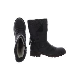 Rieker Damen Stiefel, schwarz