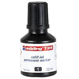 Edding Nachfülltinte T 25 Schwarz 1 à 30 ml