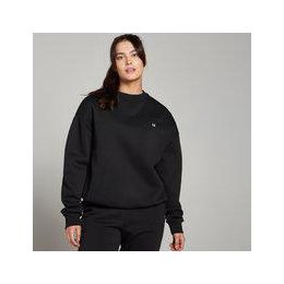 MP Damen Basics Oversize-Sweatshirt – Schwarz - XXS