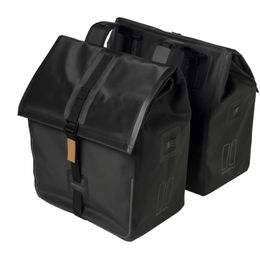 Gepäckträgertasche Basil "UrbanDry Double Bag" Taschen Gr. B/H/T: 42 cm x 36 cm x 17 cm, schwarz Gepäckträgertaschen