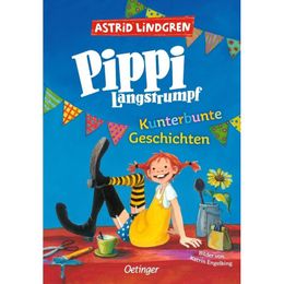Oetinger Pippi Langstrumpf. Kunterbunte Geschichten - Astrid Lindgren, Gebunden