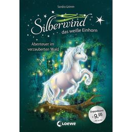 Loewe Verlag Silberwind, das weiße Einhorn (Band 5-6) - Abenteuer im verzauberten Wald - Sandra Grimm, Gebunden