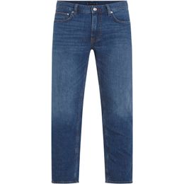 Tommy Hilfiger Big & Tall Straight-Jeans TOMMY HILFIGER BIG & TALL "BT-Madison" Gr. 40, Länge 32, blau (mandall indigo2) Herren Jeans Straight Fit