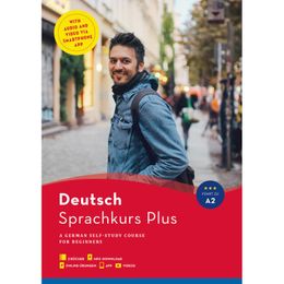 Hueber Sprachkurs Plus Deutsch A1/A2, Englische Ausgabe, m. 1 Buch, m. 1 Buch - Daniela Niebisch, Sabine Hohmann, Gebunden